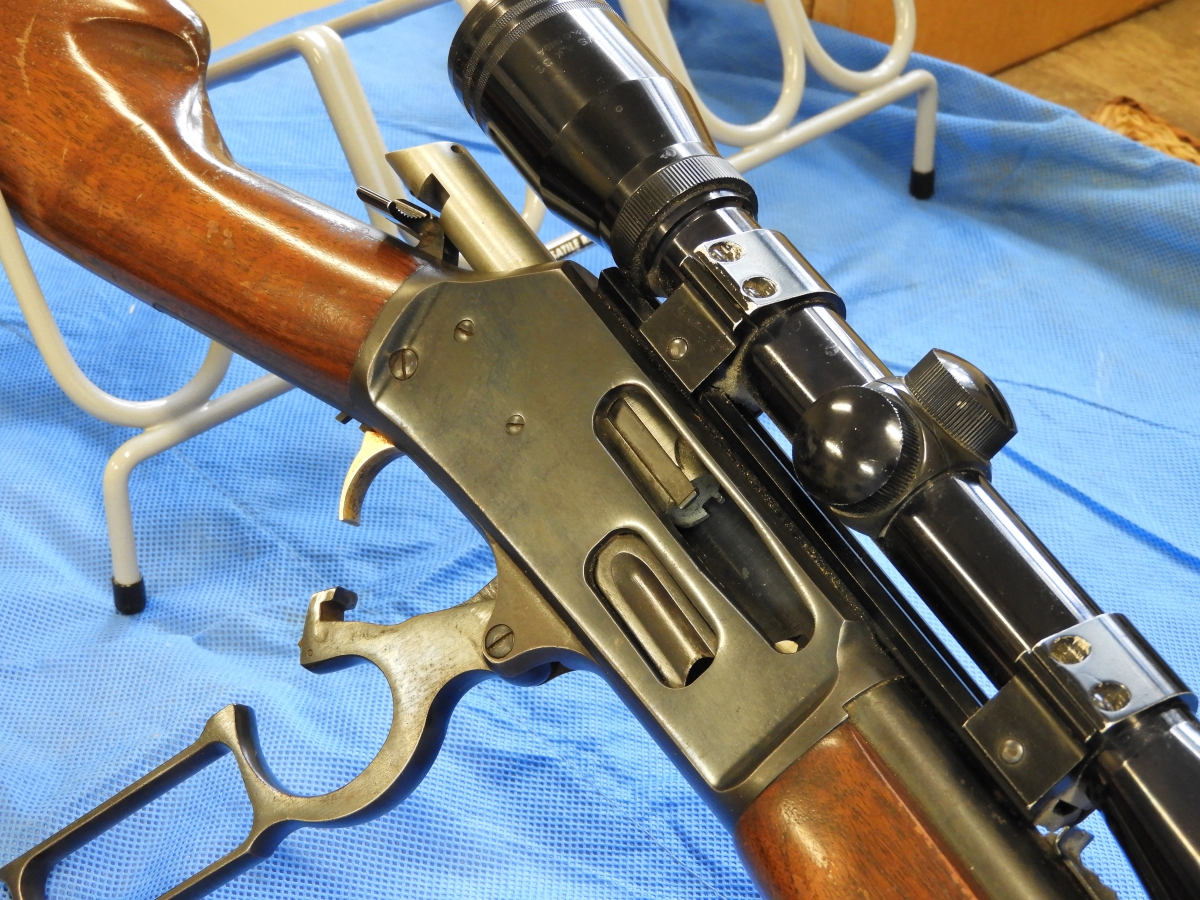 Marlin 336t Texan 1971 Saddle Ring Lever Action Carbine Good-Very Good ...
