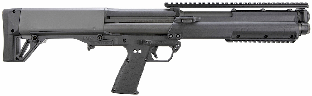 Kel-Tec Ksg Pump Shotgun Bullpup 12g 18.5 In Double Barrels Black ...