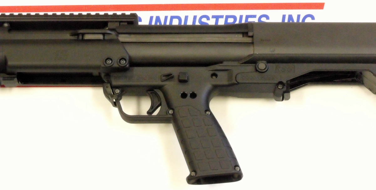 Kel-Tec Ksg Pump Shotgun Bullpup 12g 18.5 In Double Barrels Black ...