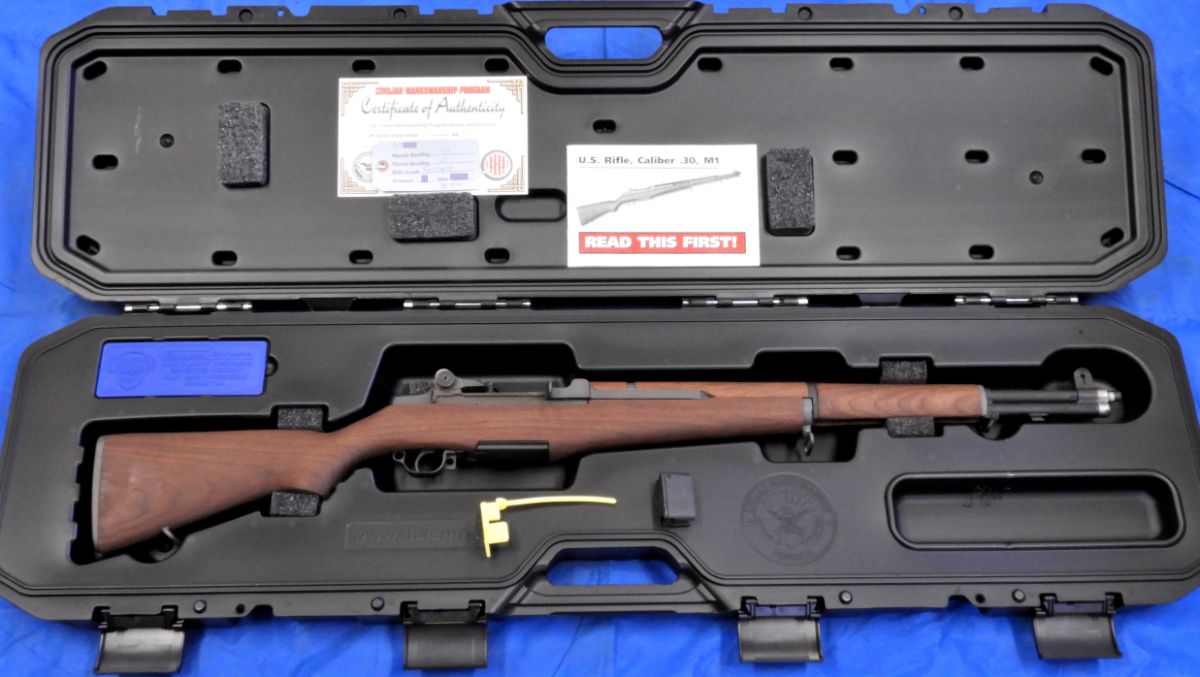Us Government Issue M1 Garand - Us Rifle Cal 30 1940 Pre War ...