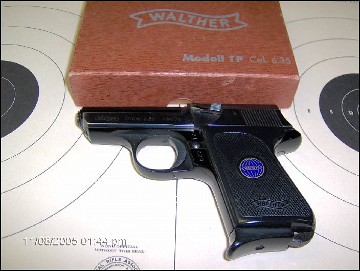 Walther Tp Caliber 6.35 Or 25 Acp With Original Box For Sale at ...