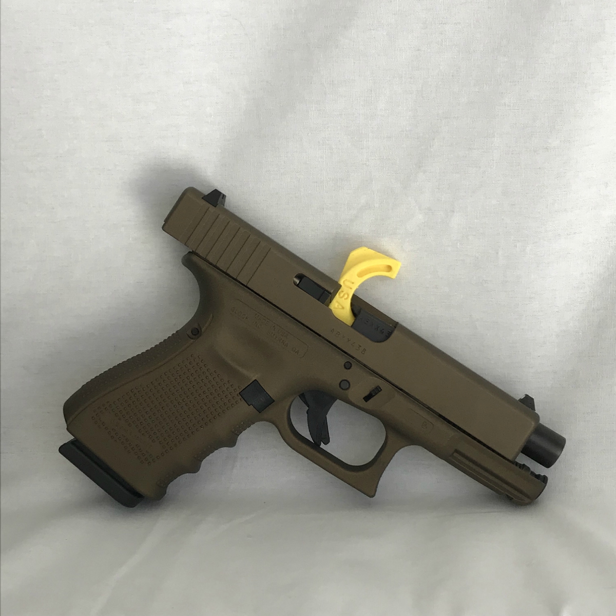 Glock G19 G4, 9mm, Burnt Bronze, Pg1950203bb 9mm Luger For Sale at ...