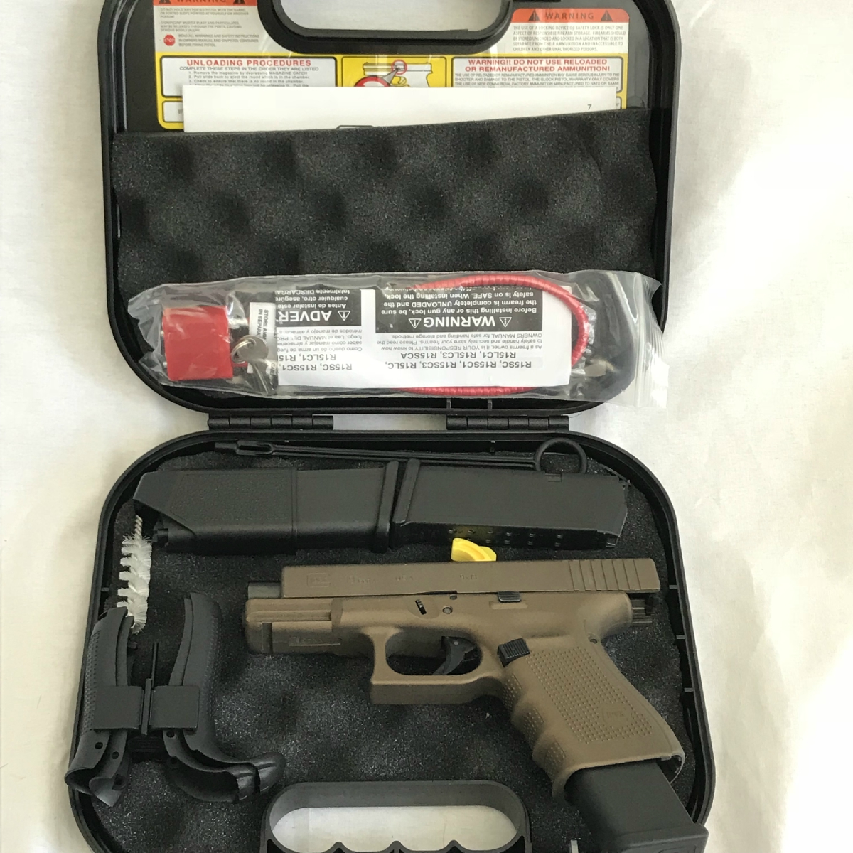Glock G19 G4, 9mm, Burnt Bronze, Pg1950203bb 9mm Luger For Sale at ...