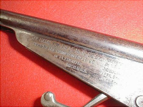 Hamilton Model 15 Rifle, Antique For Sale at GunAuction.com - 8076142