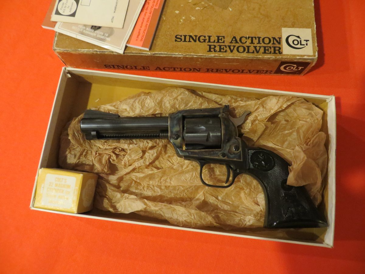Colt New Frontier .22 & Mag Cylinder .22 Lr For Sale at GunAuction.com ...