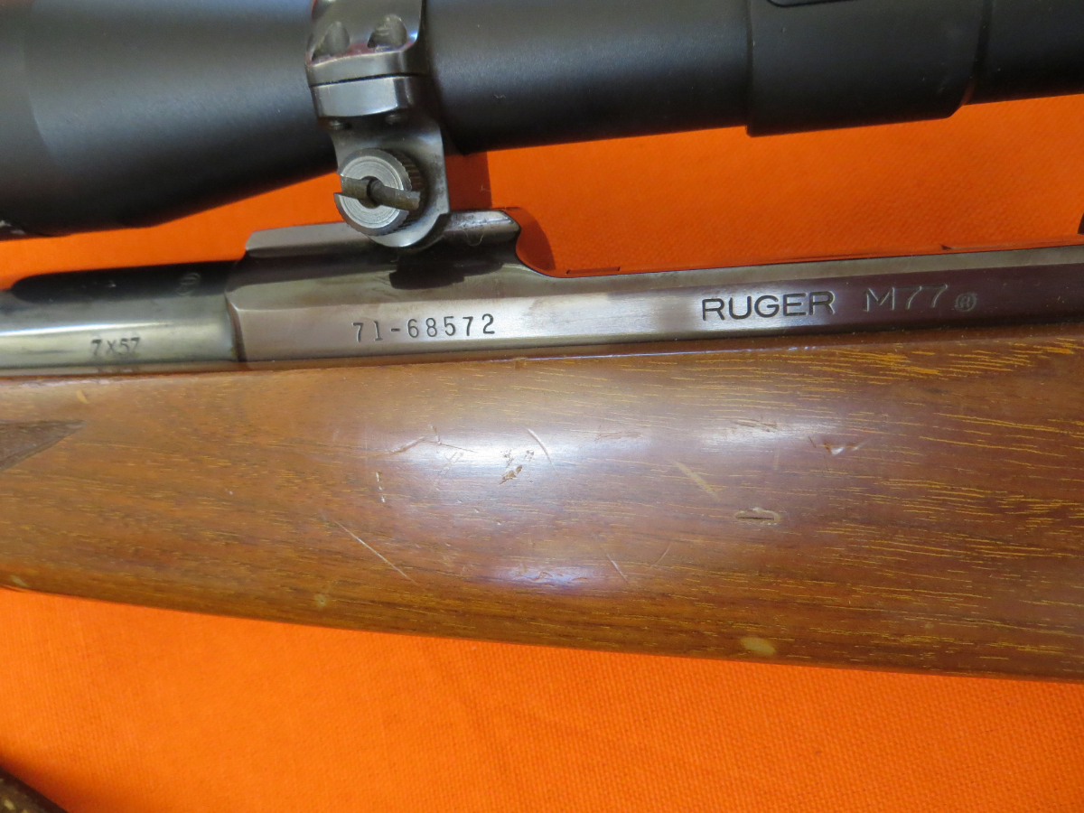 Ruger Model 77 Caliber 7x57, 1975 7mm Mauser (7x57mm) For Sale at ...