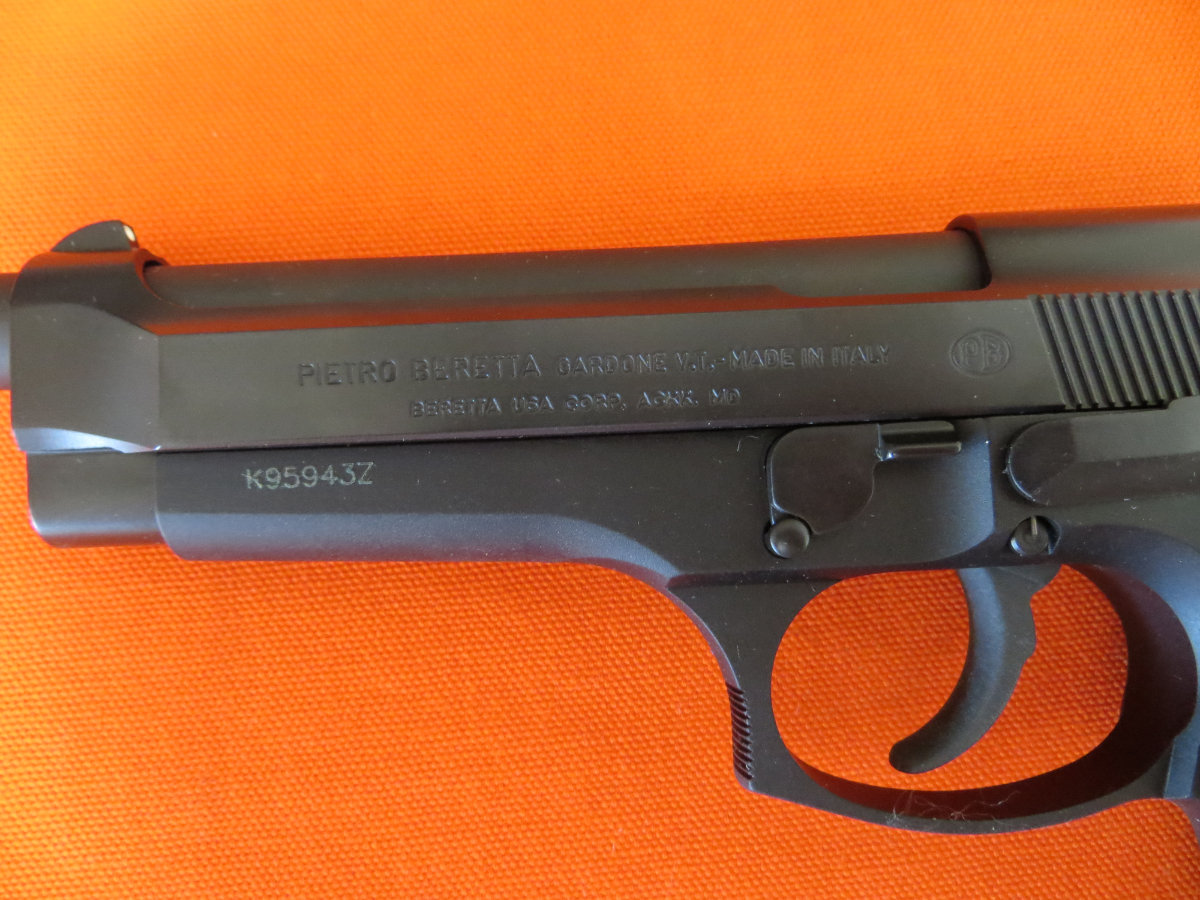 Italy Beretta 92fs Original Italian Made 9mm Luger For Sale at ...