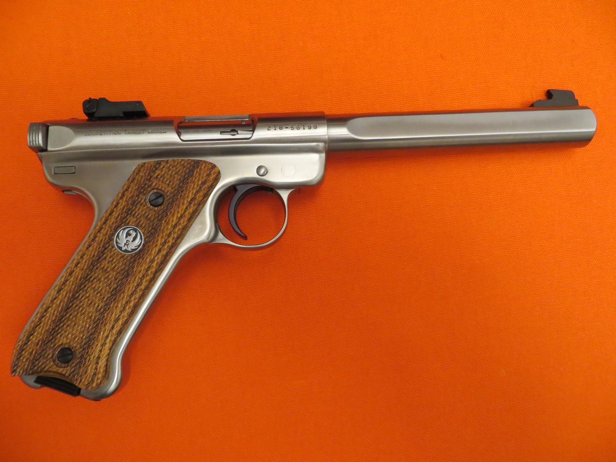 Ruger Mk Ii Competition Target Model .22 Lr For Sale at GunAuction.com ...