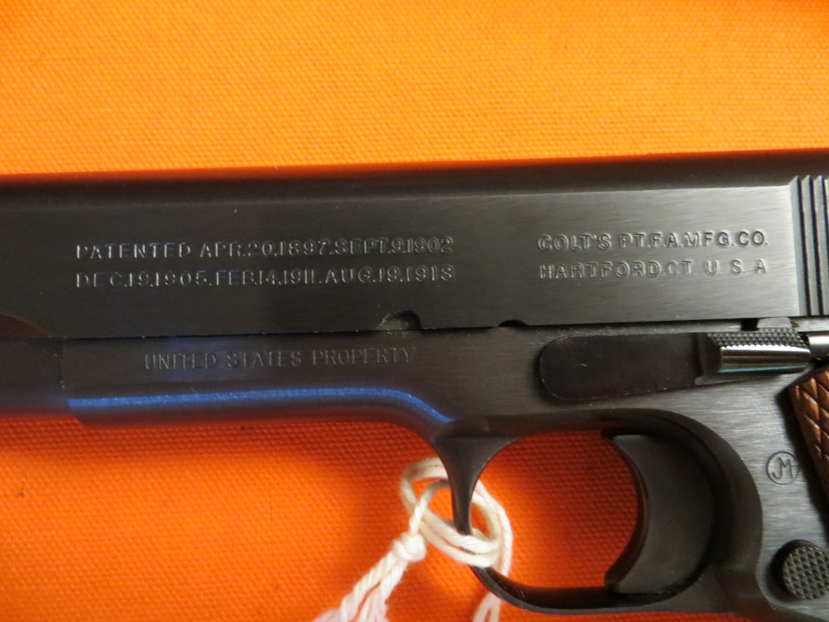 Colt Reproduction Of Iconic Model 1911 Us Army Wwi .45 Acp For Sale at ...