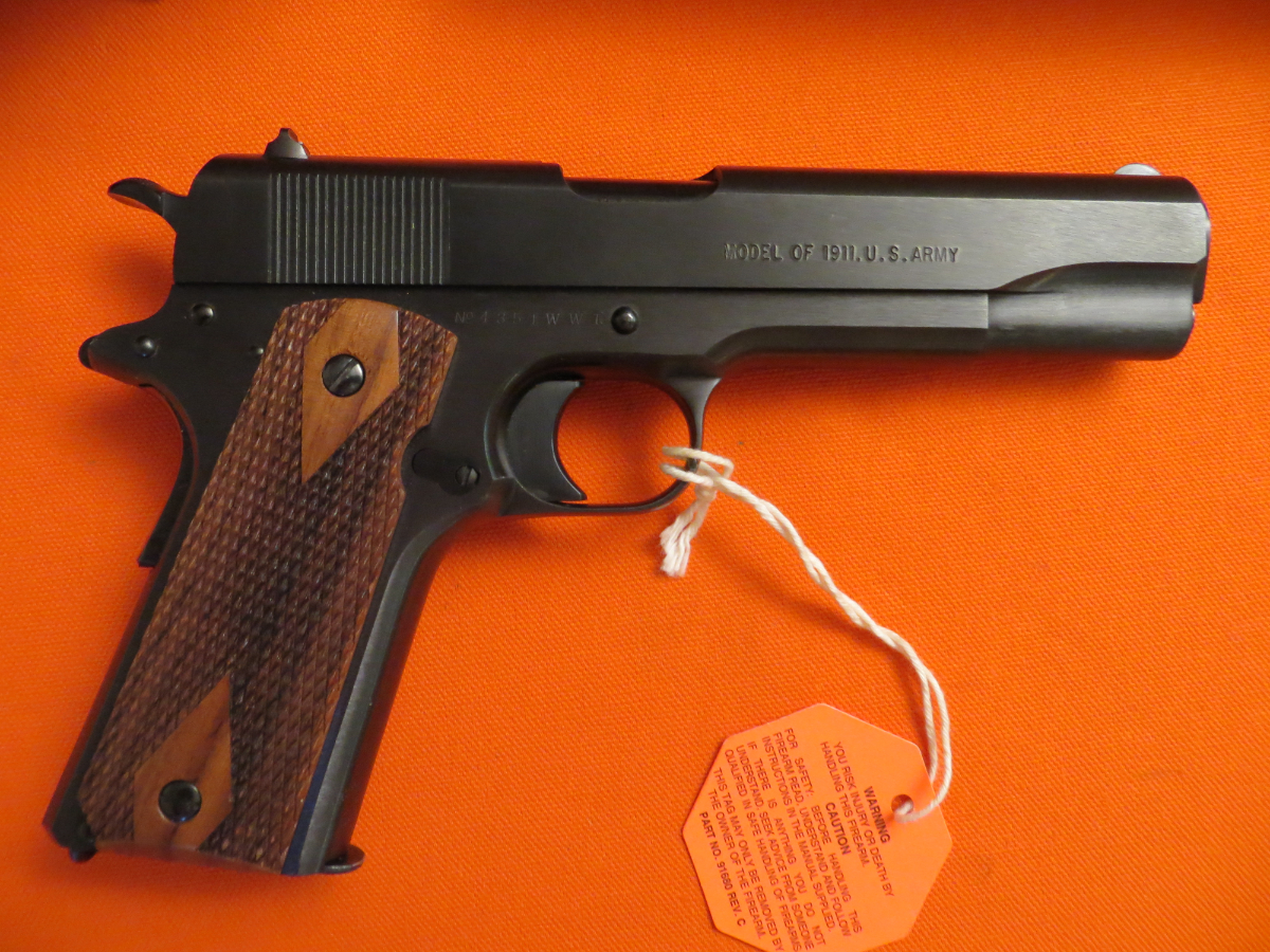 Colt Reproduction Of Iconic Model 1911 Us Army Wwi .45 Acp For Sale at ...