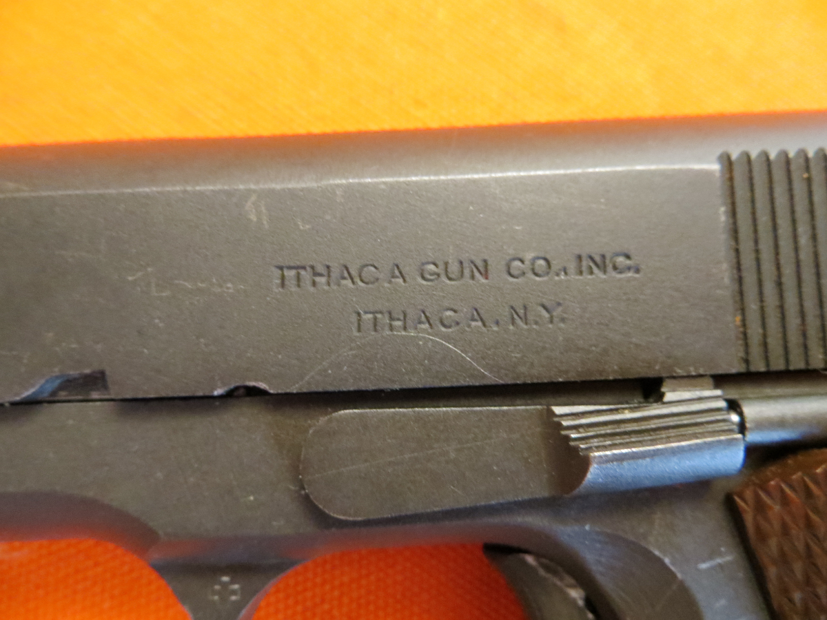 Ithaca 1911a1 Us Wwii Handgun 1943 .45 Acp For Sale at GunAuction.com ...