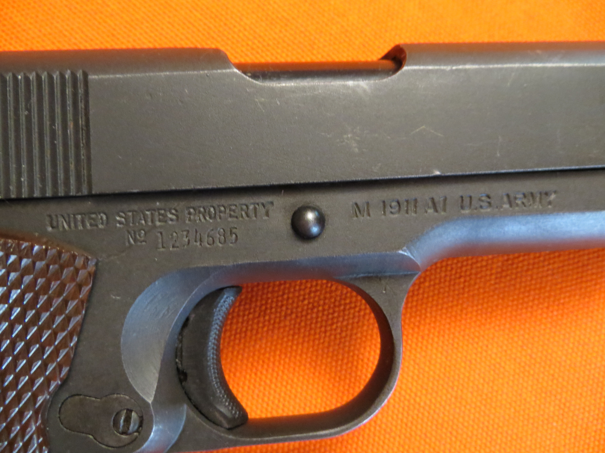 Ithaca 1911a1 Us Wwii Handgun 1943 .45 Acp For Sale at GunAuction.com ...