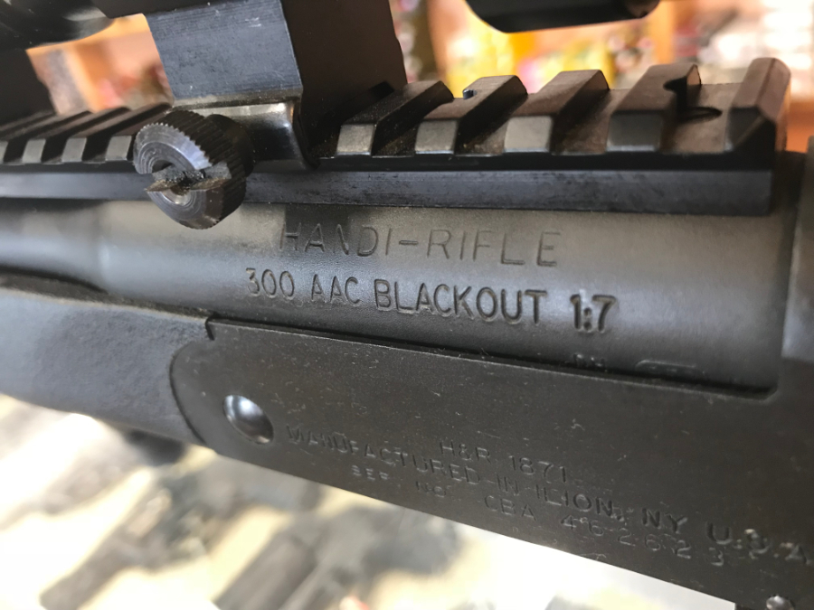 H&R Handi-Rifle 300 Aac Blackout 17 Nice .300 Blackout For Sale at ...