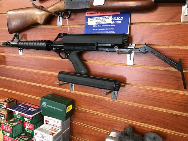 Calico M-100 Folder .22lr Includes 2-100 Rd Magazines .22 Lr For Sale ...