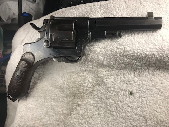 Bernardelli ITALIAN ARMY BODEO M1889 SERVICE REVOLVER 10.35mm 4.5 INCH ...