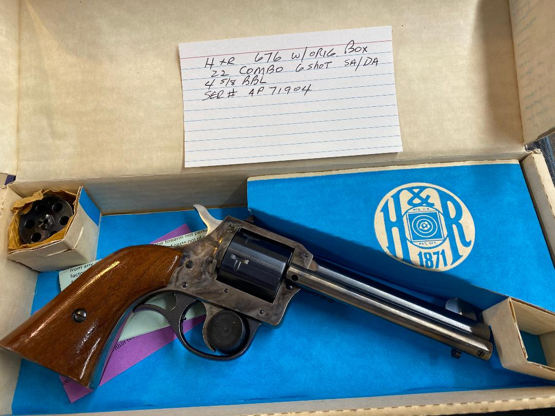 676 H&R Combo 6 Shot .22lr & .22 Magnum .22 Magnum For Sale at ...