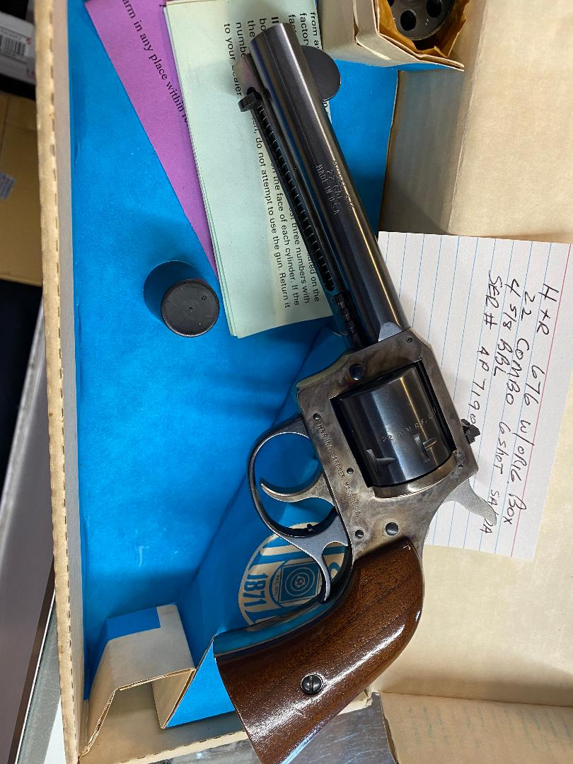 676 H&R Combo 6 Shot .22lr & .22 Magnum .22 Magnum For Sale at ...