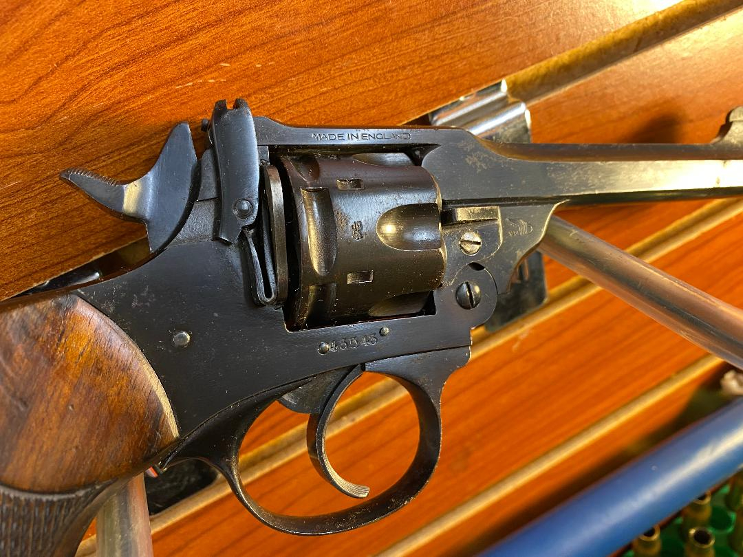 145/200 Webley & Scott Mk Iv Wwii Serial#43543 "Wing Commander Wilson ...