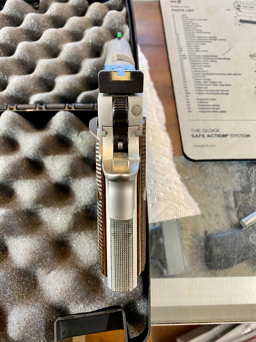 Kimber 1911 Rimfire Target .22lr With Two Magazines One Owner Like New ...