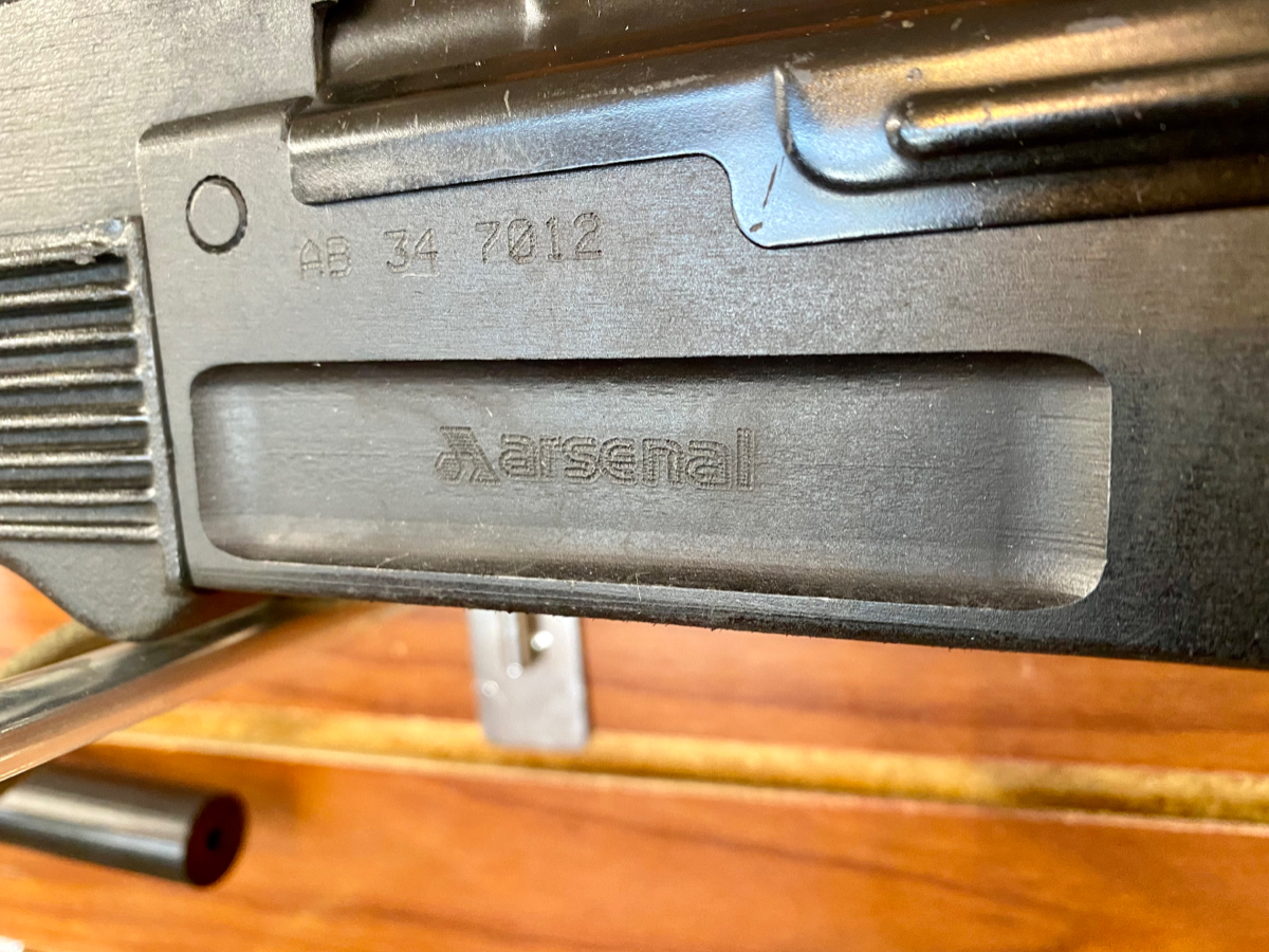 Arsenal Inc SA-93 milled receiver Arsenal Bulgarian with drum 7.62x39 ...