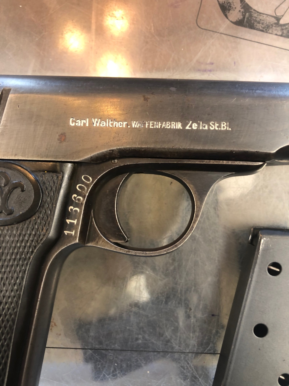 WALTHER MODEL 4 .32 Auto (7.65 Browning) 17225937 - GunAuction.com