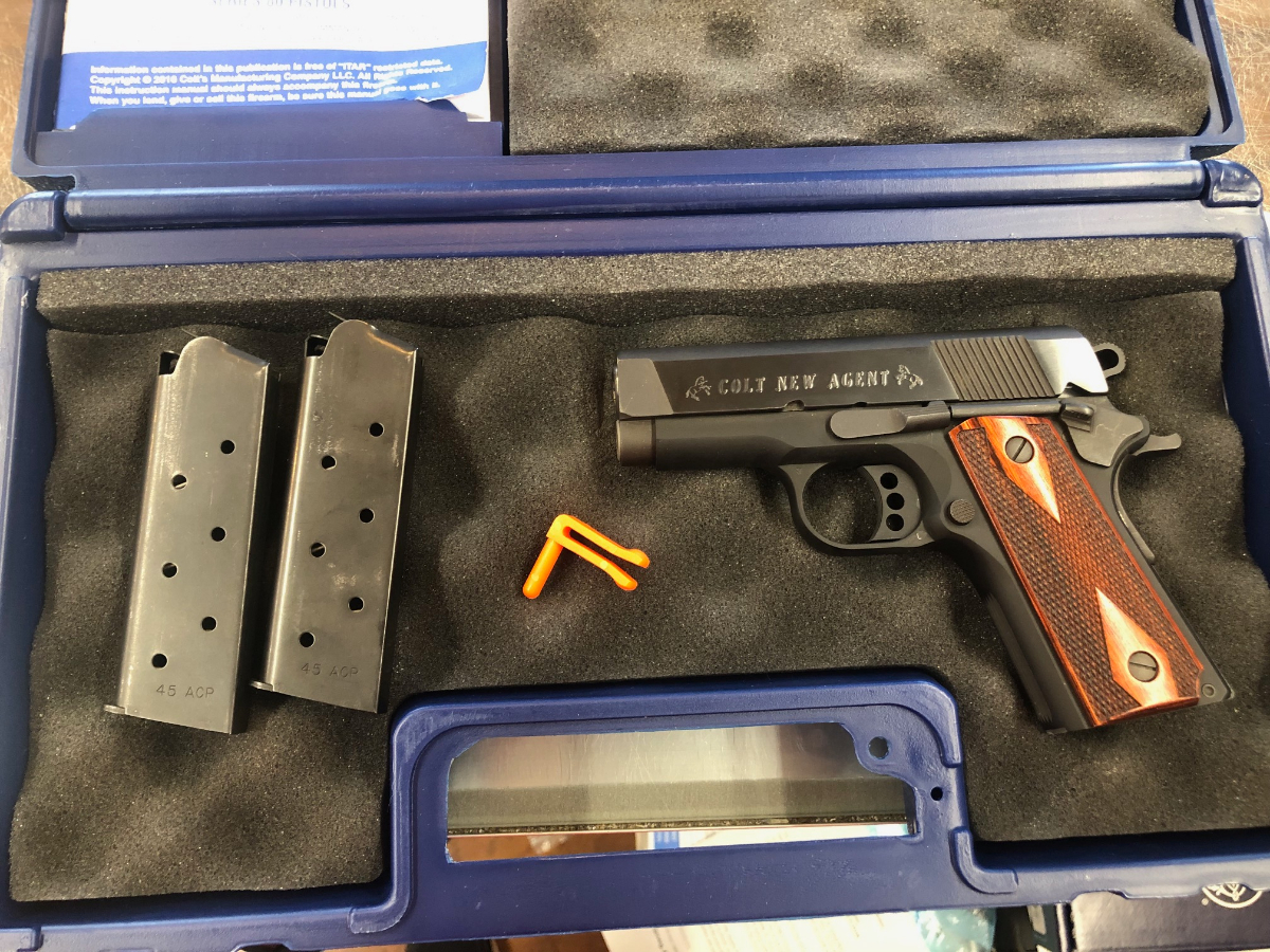 COLT NEW AGENT 1911 .45 ACP 17241552 - GunAuction.com