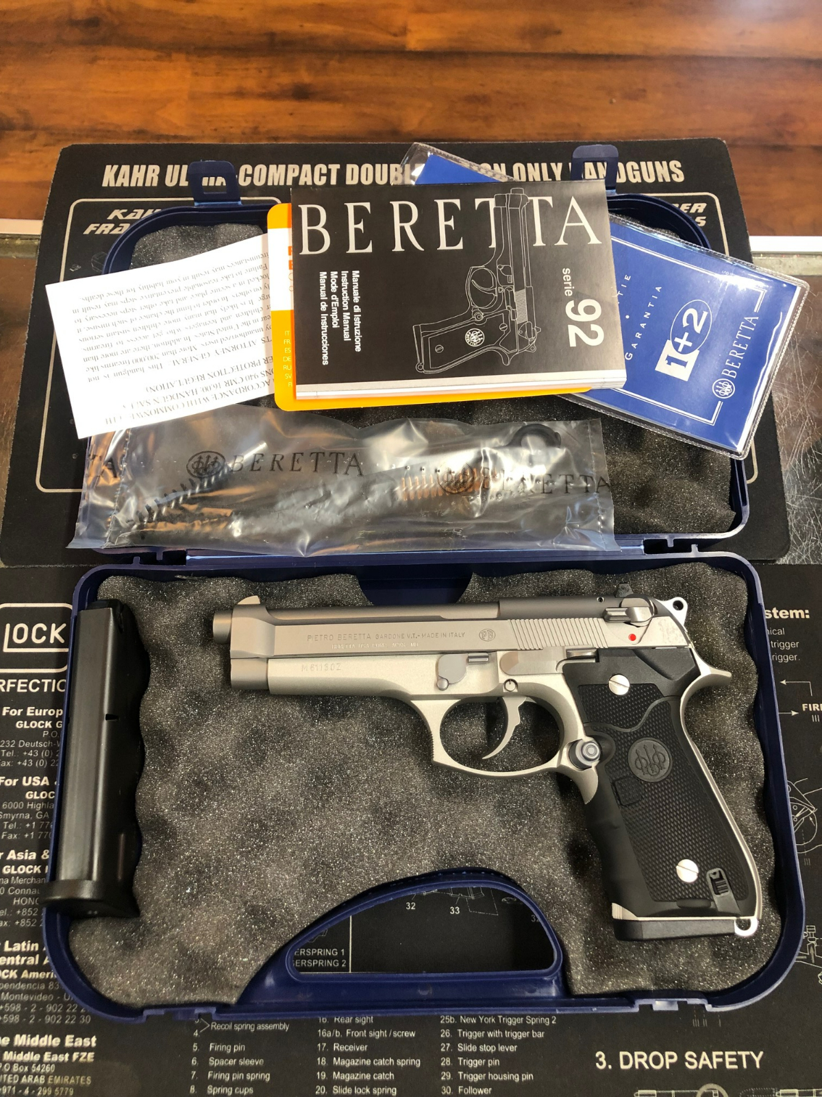 Beretta 92fs Grey Ghost 9mm Luger For Sale at GunAuction.com - 17243047