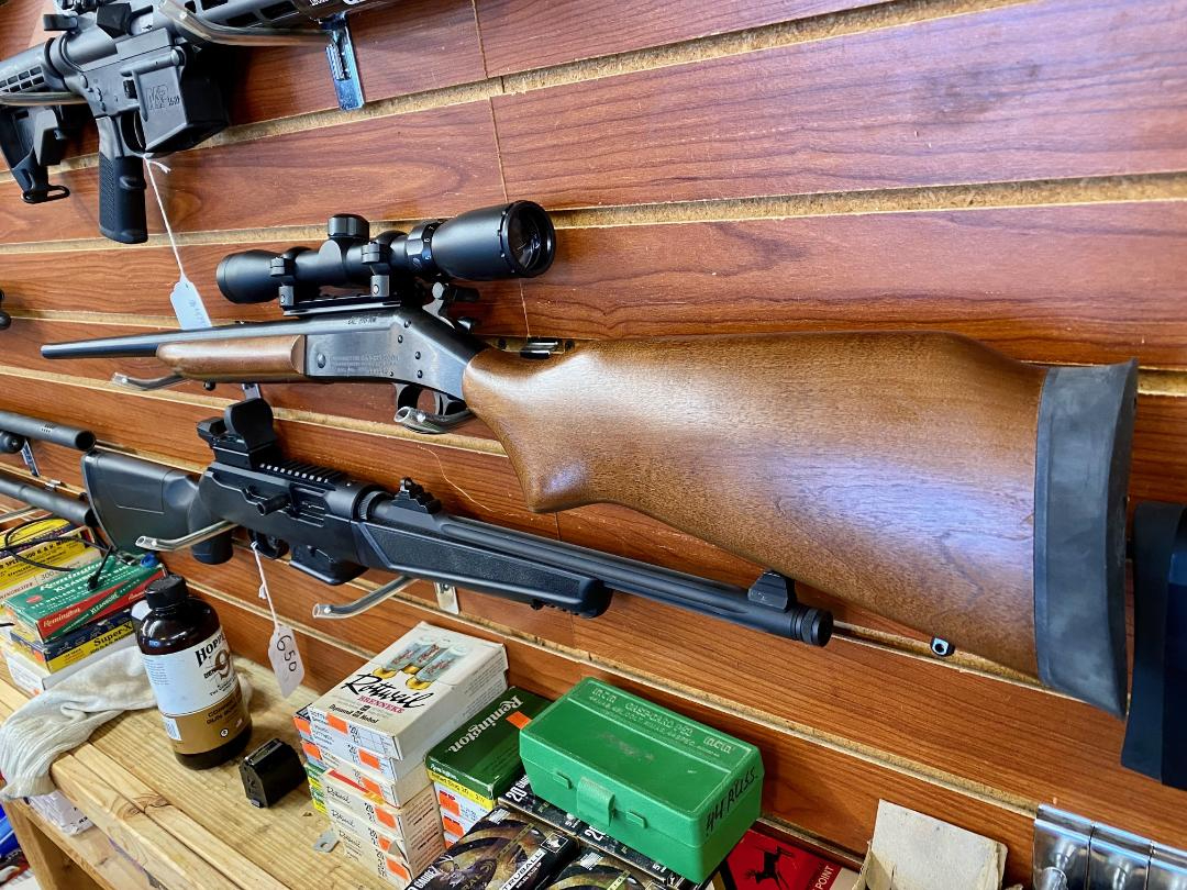 "We The People" Harrington & Richardson Handi-Rifle With Scope .270 Win ...