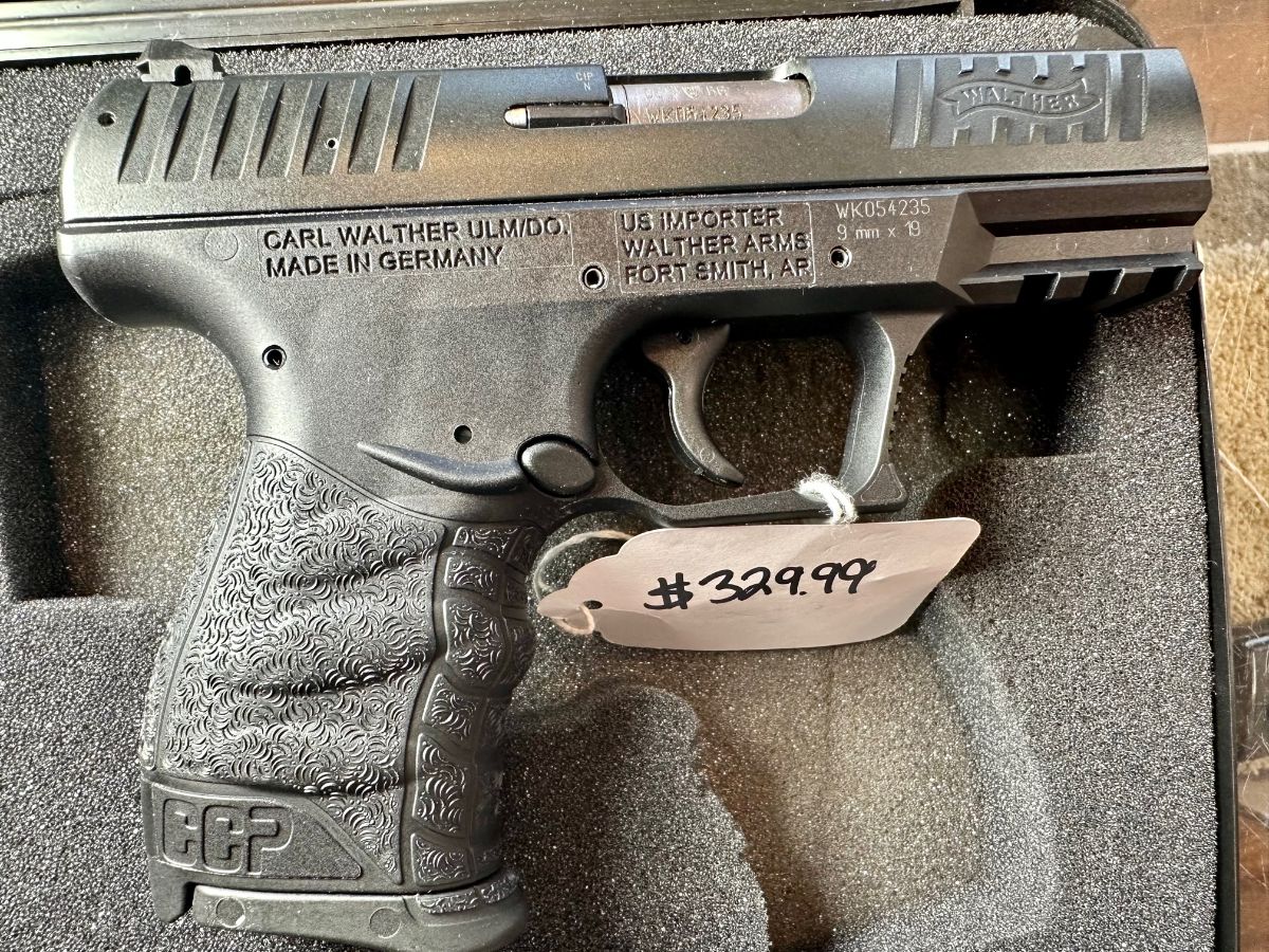 Walther Ccp With Two Mags And Box 9mm 9mm Luger For Sale at GunAuction ...