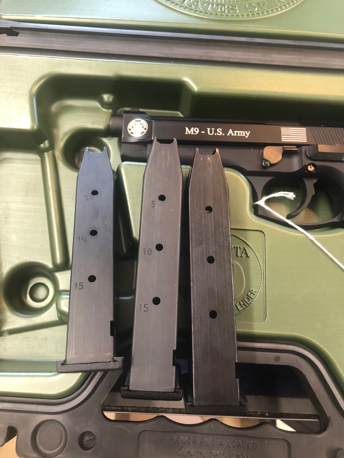 Beretta M9 9mm 9mm Luger For Sale at GunAuction.com - 17312637