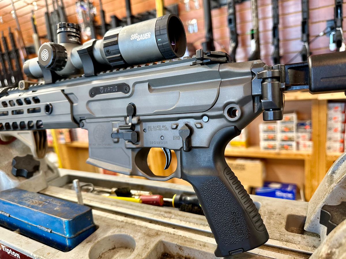 Sig Sauer Patrol In 300 Blackout Includes Tango4 1-4x24 16 Inch .300 Blackout For Sale at ...