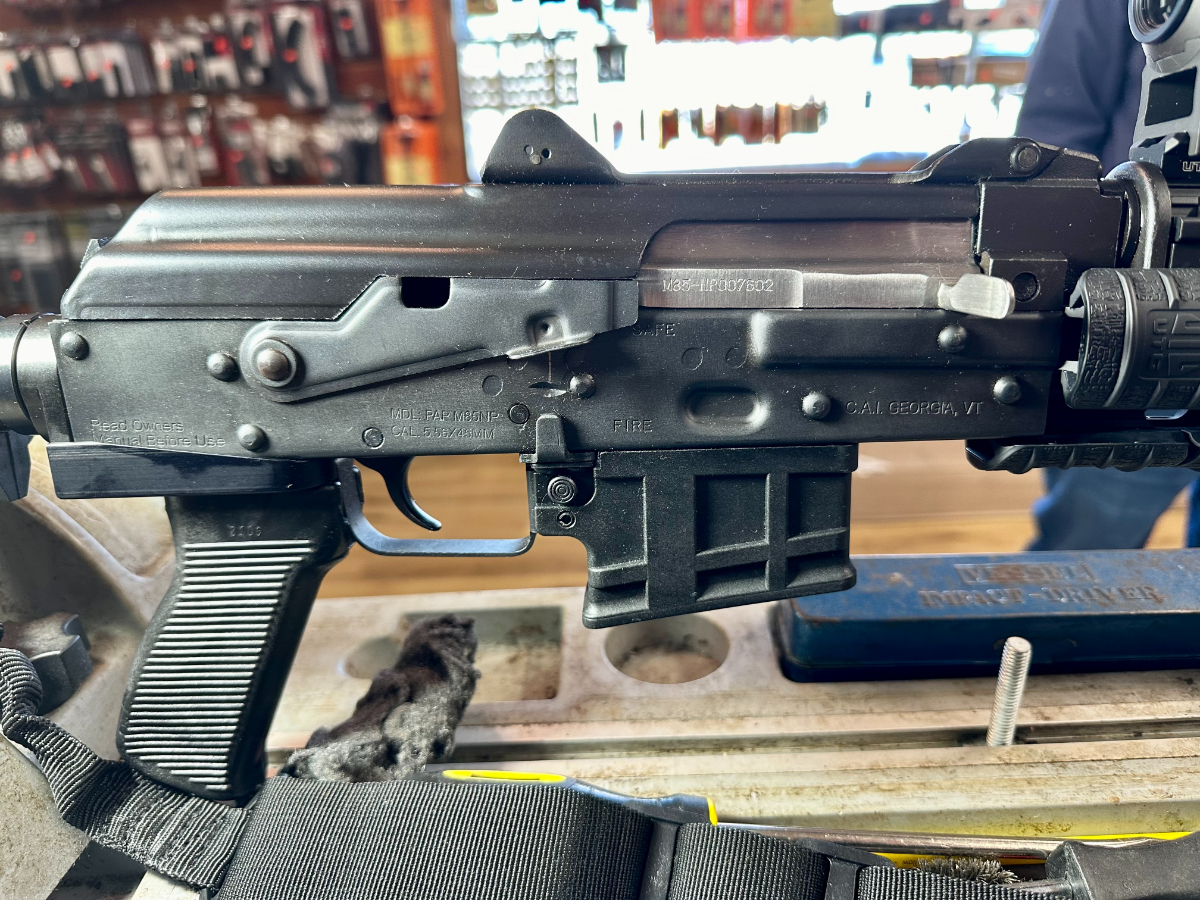 Zastava Arms PAP M85 SERBIAN INCLUDES ROMEO5 SIG SAUER AND LIGHT WITH ...