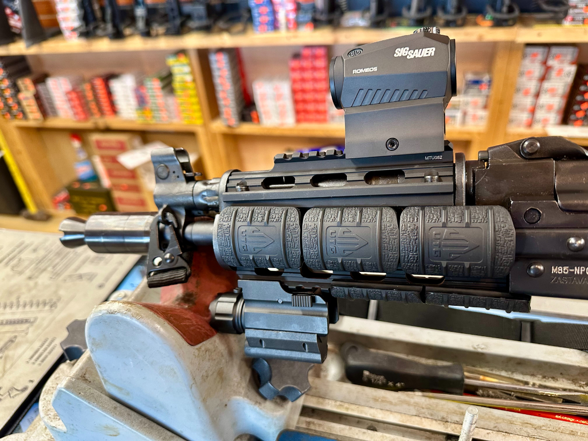 Zastava Arms PAP M85 SERBIAN INCLUDES ROMEO5 SIG SAUER AND LIGHT WITH ...