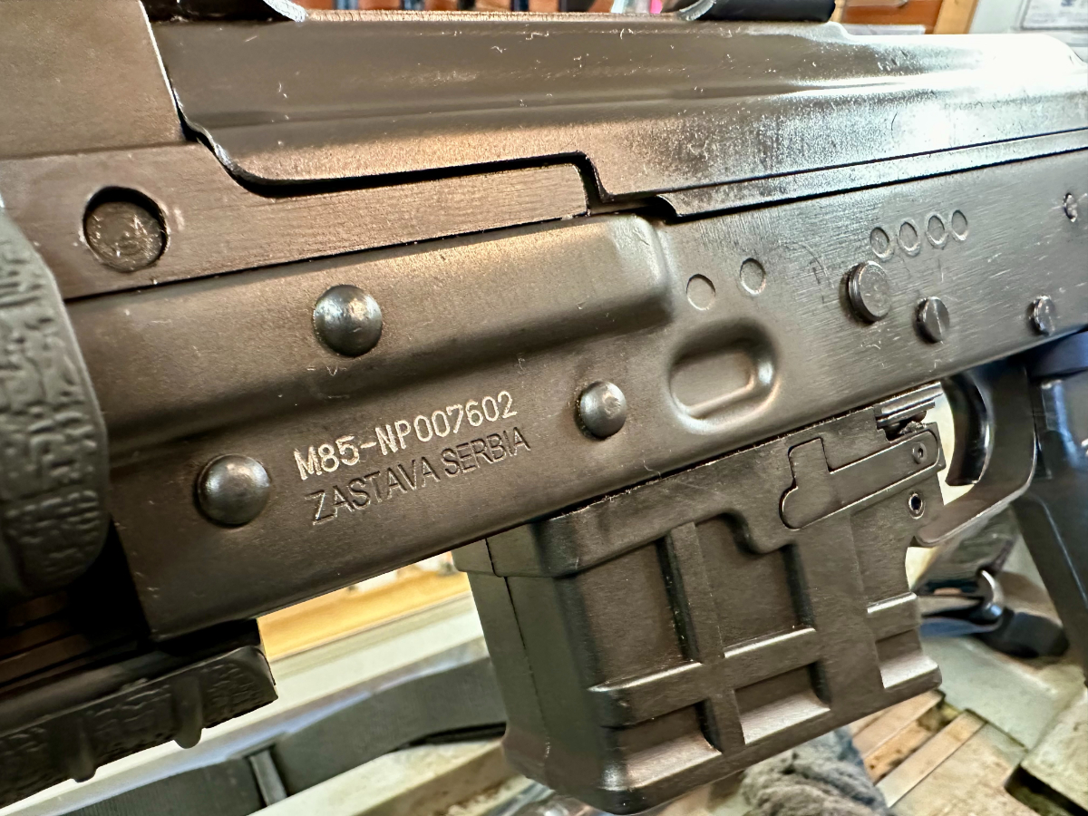 Zastava Arms PAP M85 SERBIAN INCLUDES ROMEO5 SIG SAUER AND LIGHT WITH ...