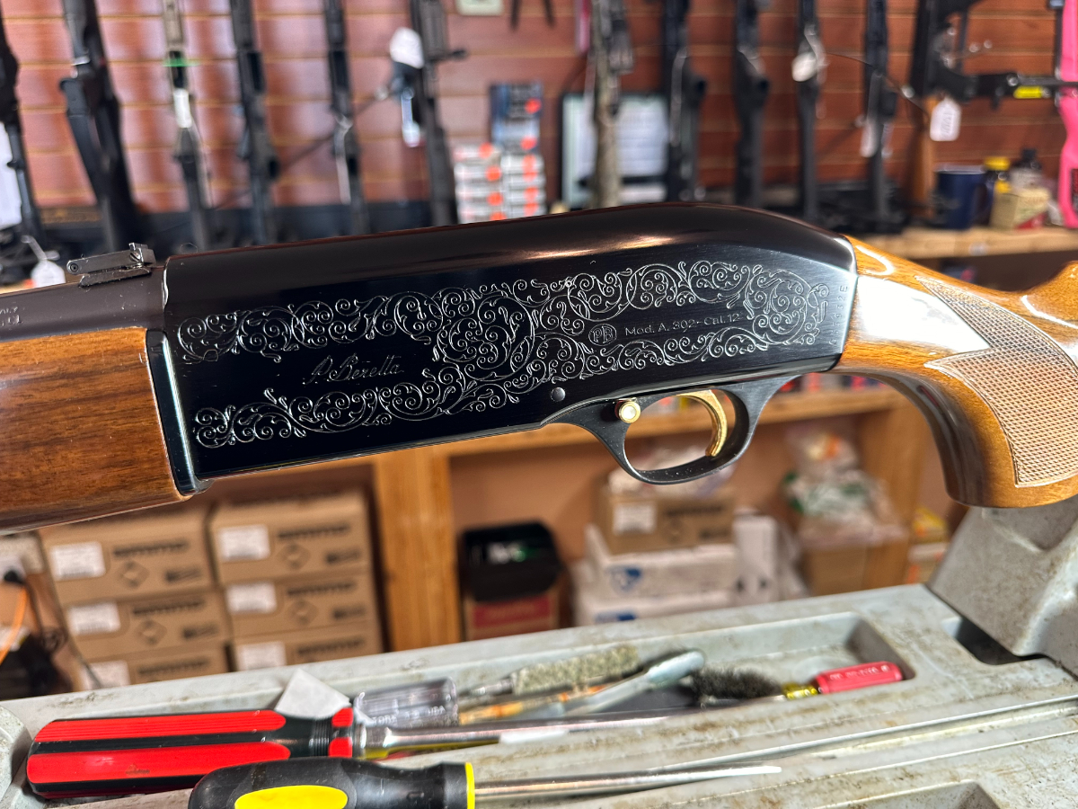 Beretta Mod. A. 302-Cal. 12 Ga 22" Near Perfect 12 Ga For Sale at ...