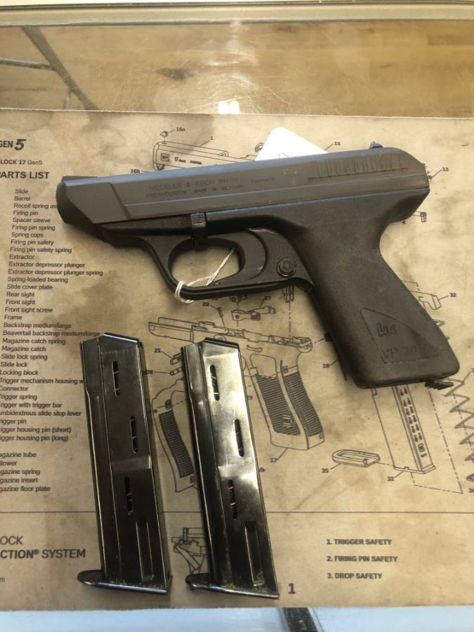Heckler & Koch Hk Vp 70 Z 9mm Luger For Sale at GunAuction.com - 17333371