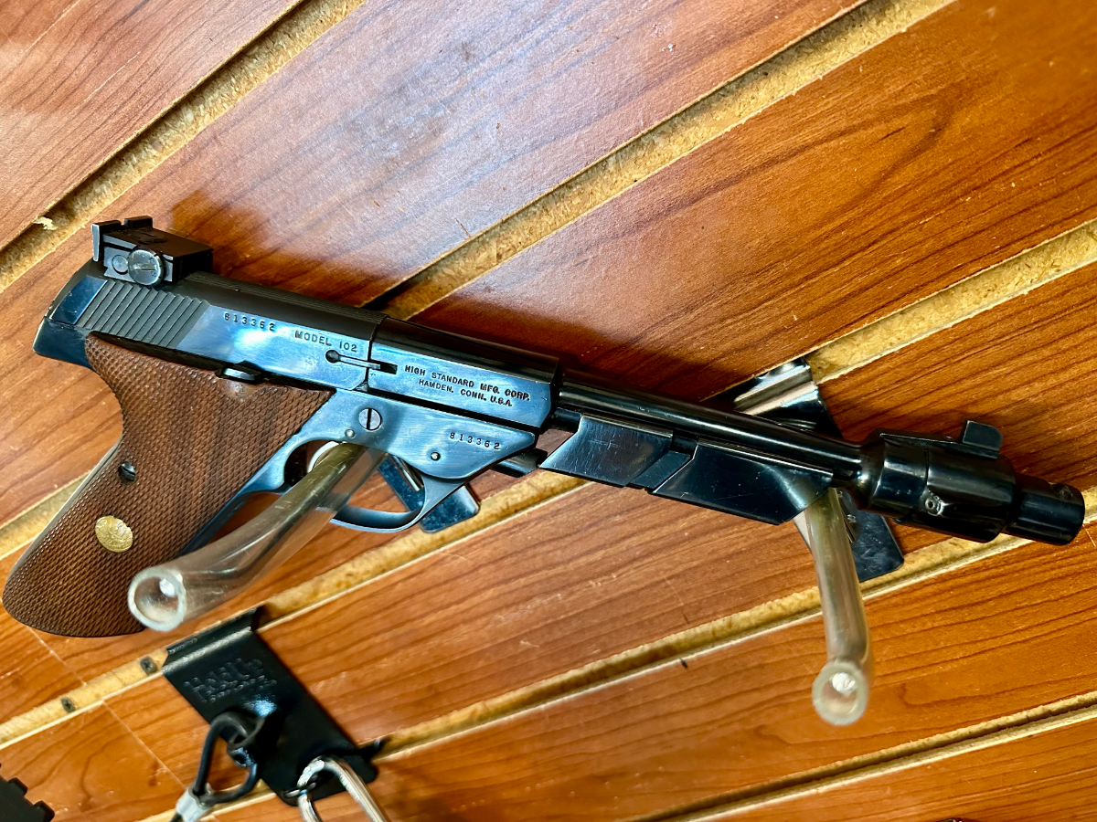 High Standard Model 102 Supermatic "Trophy" Includes Two Magazines .22 ...