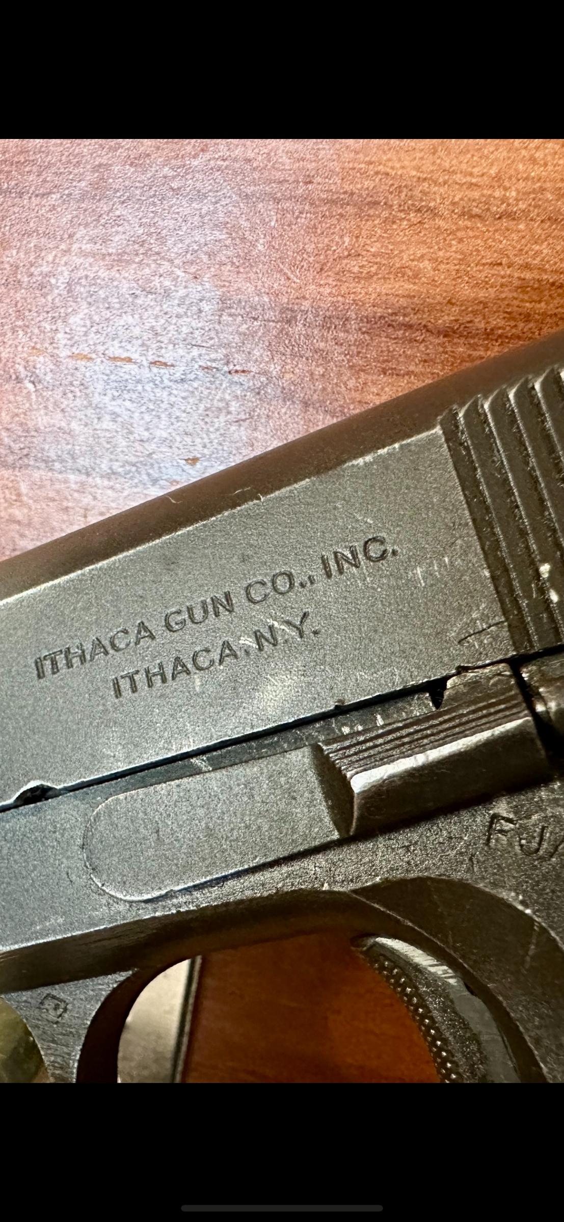 Ithaca M 1911 A1 U.S. Army "United States Property" #1849567 12 Ga For ...