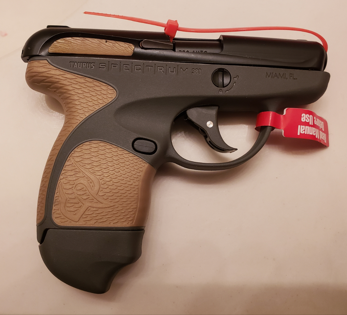 Taurus Spectrum .380 Acp Dao Striker Fired Pistol With A 2.8 Barrel New ...