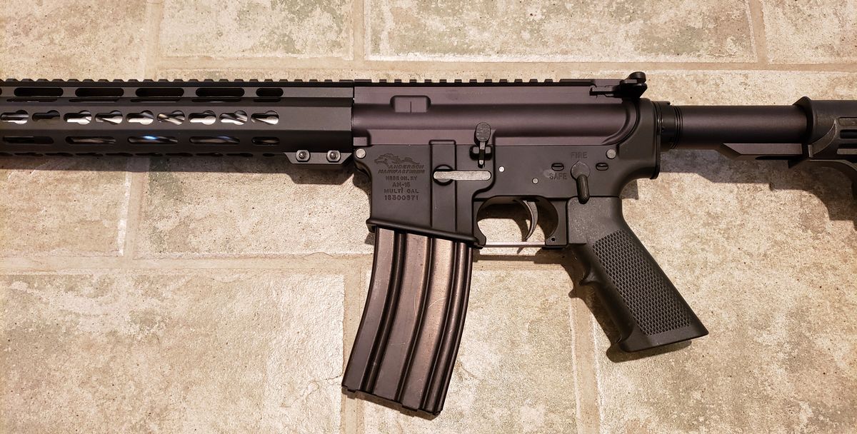 Anderson AR-15 Rifle In .223 Wylde With Heavy Fluted Stainless 1-9t ...