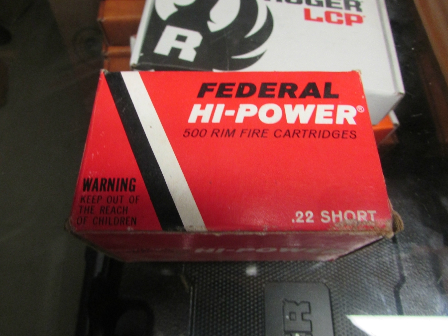 500 Rounds .22 Short Federal Hi-Power Ammo .22 Short For Sale at ...