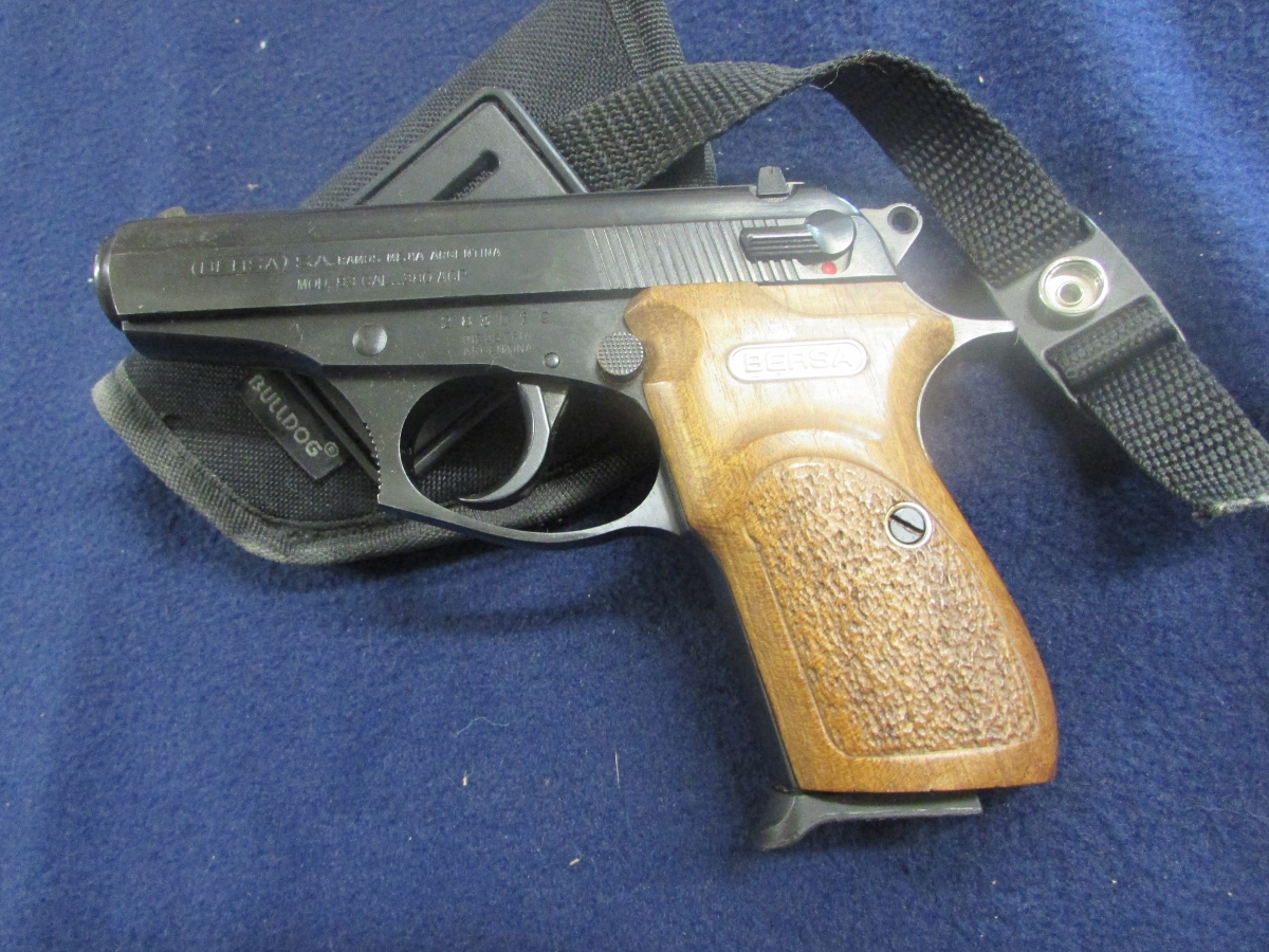Bersa 380 Model 83 With Holster .380 Acp For Sale at GunAuction.com ...