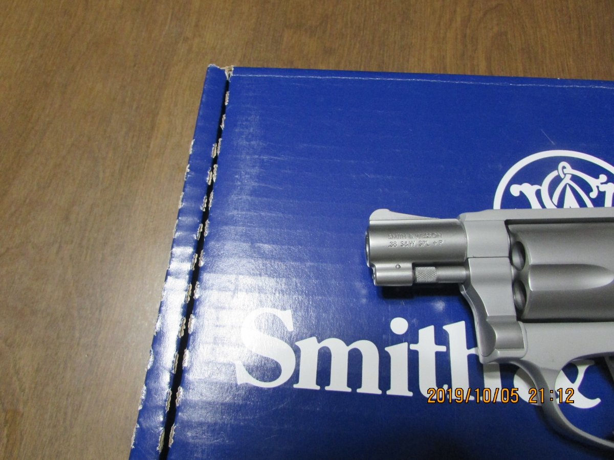 Smith & Wesson M637 Stainless 38 Special Revolver New In Box .38 ...