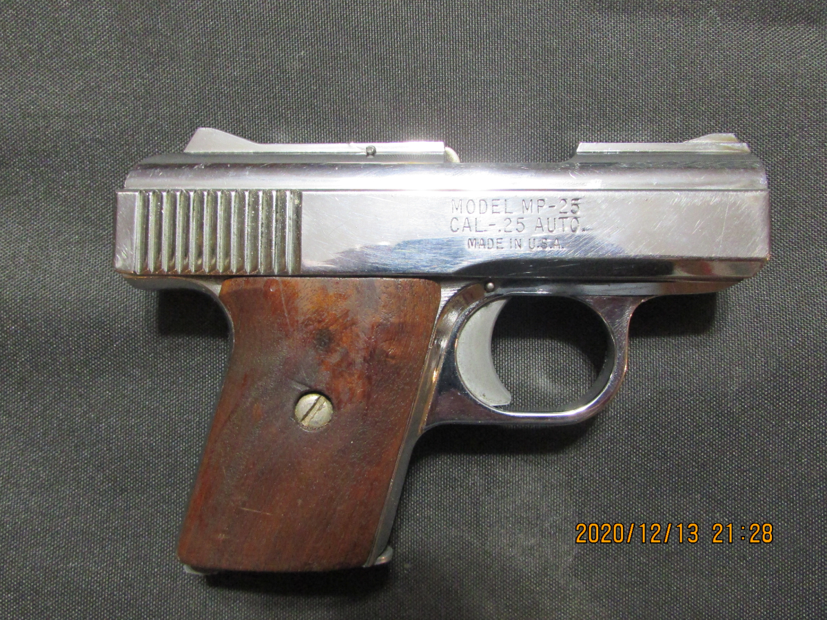 Raven Arms Model Mp-25 Stainless 25 Auto .25 Acp For Sale at GunAuction ...