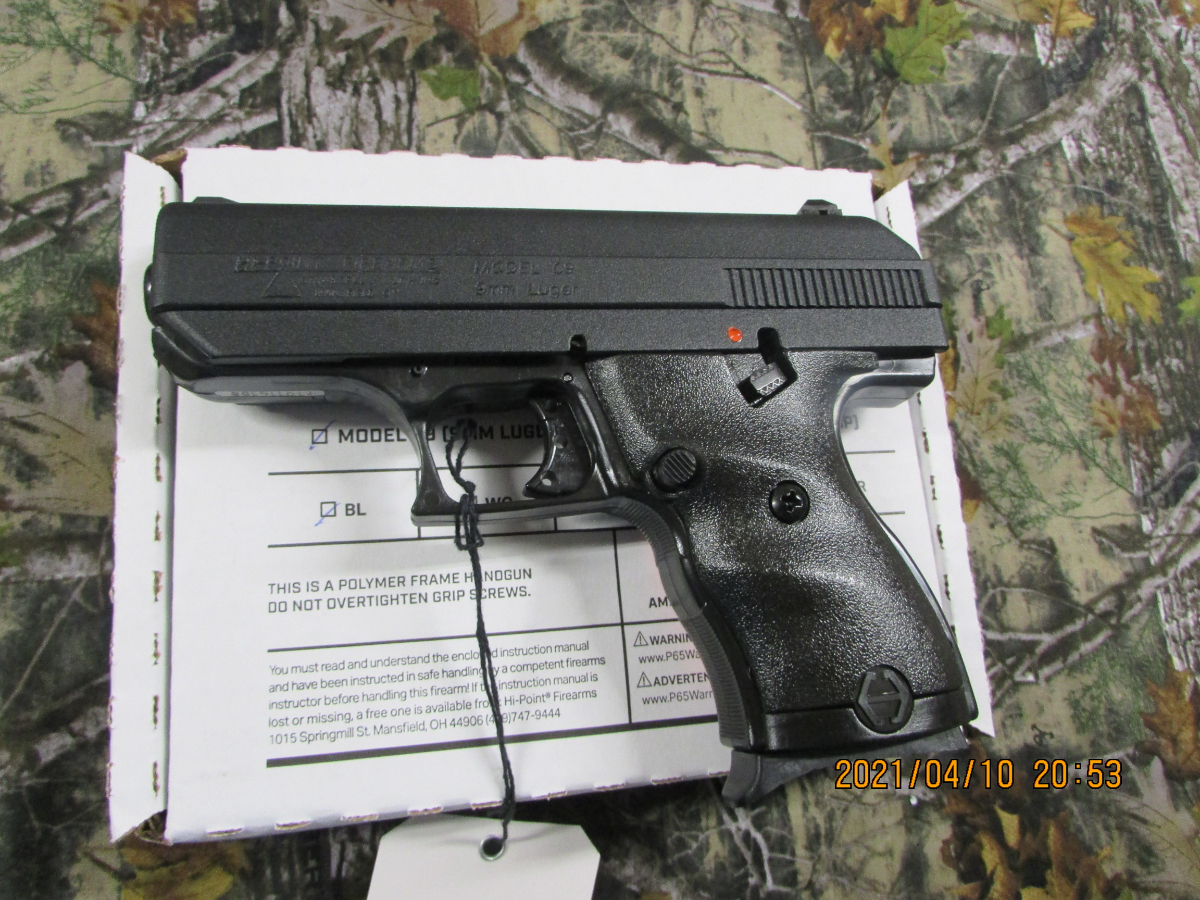 Hi-Point C-9 Compact 9mm Luger No Reserve New In The Box. 9mm Luger For ...