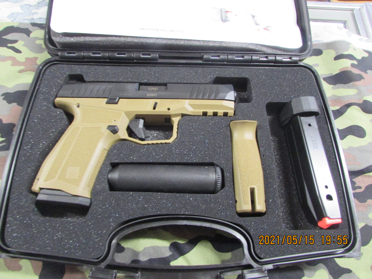 Arex Delta Fde 9mm Optic Ready No Reserve New In The Box 9mm Luger For ...