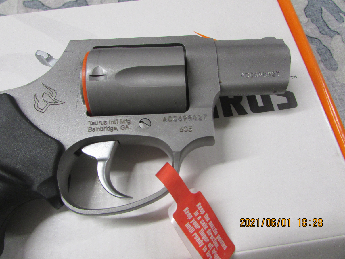 Taurus M605 Stainless 357 Revolver .357 Magnum For Sale at GunAuction ...