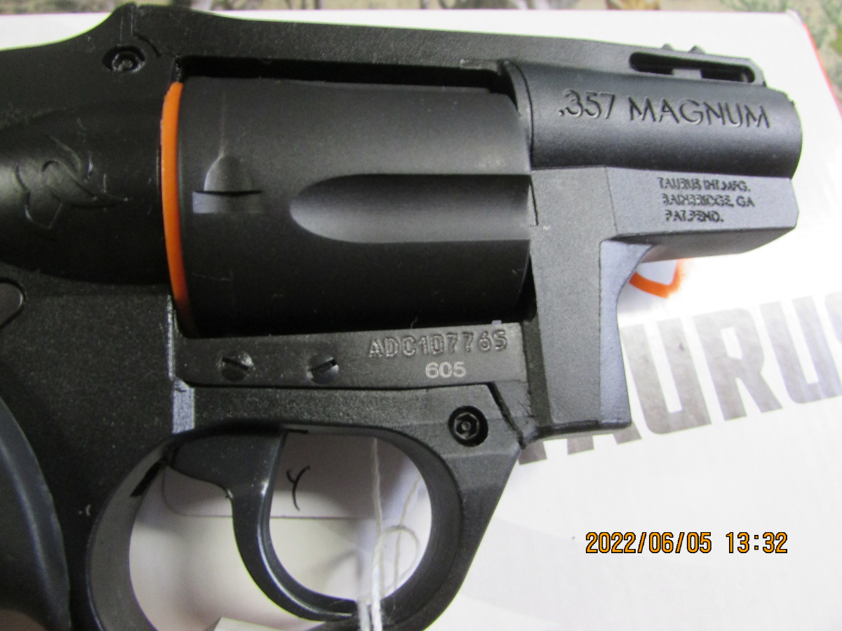 Taurus M605 357 Revolver New In Box No Reserve Snub Nose .357 Magnum ...