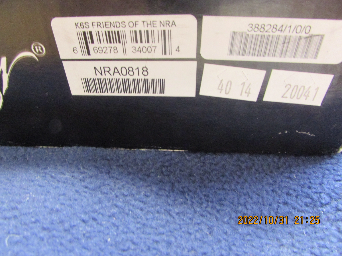 Kimber Model K6s Friends Of The Nra 357 Mag Stainless Like New. Buy It ...