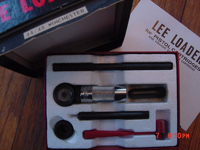 Lee Loader-44/40 Winchester Exc. Condition For Sale at GunAuction.com ...